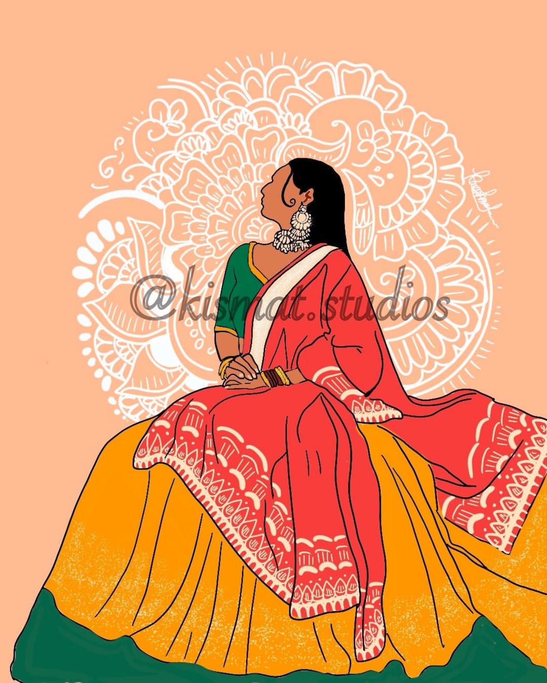 Desi Art , the Queen - Etsy
