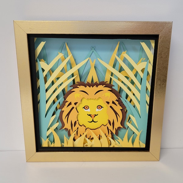 Animal Papercut - Etsy