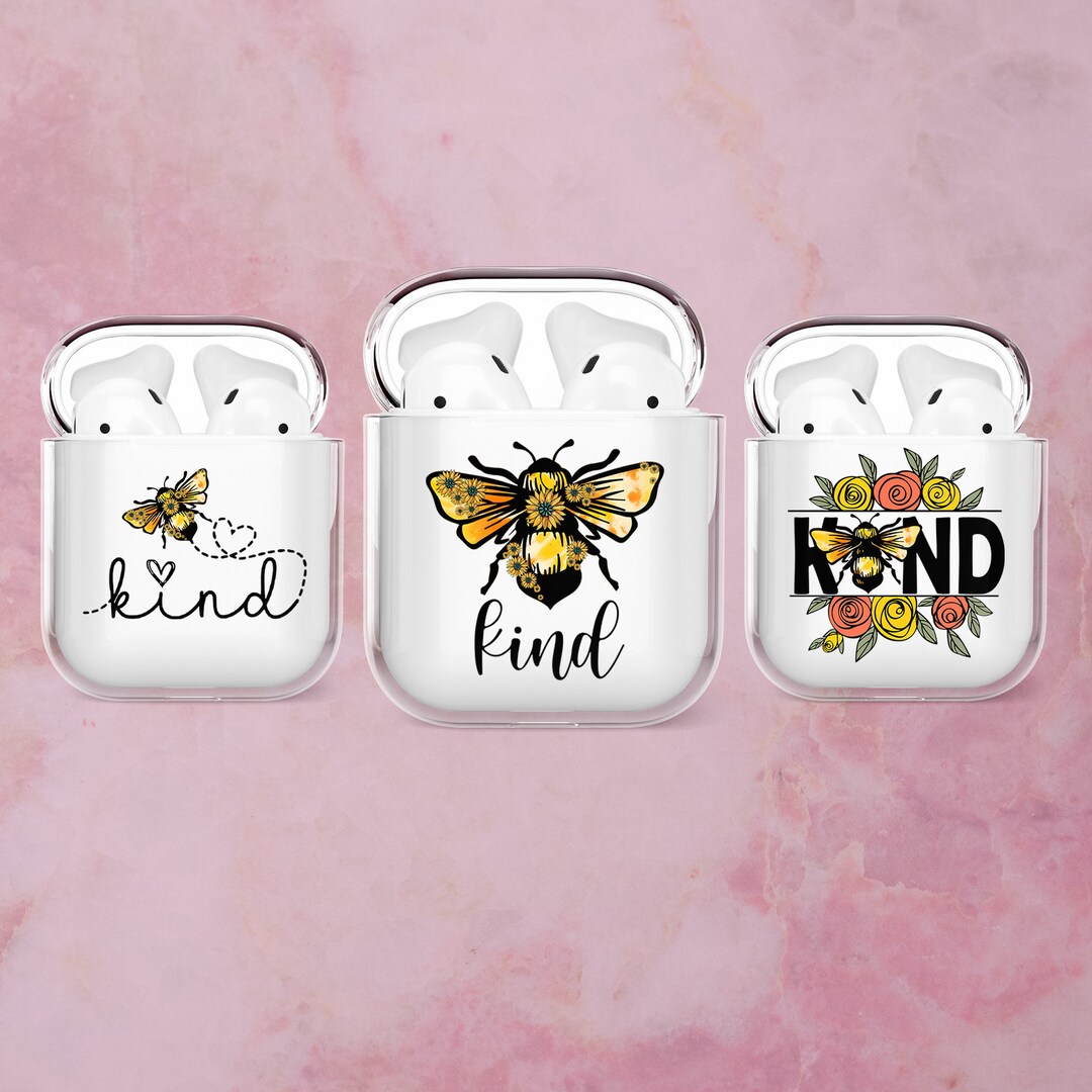Honey Bee Design Headphone Case Be Kind Protective Cover for Airpods 3 ...