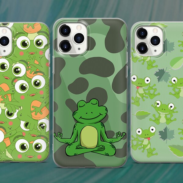 Cute Frog Iphone Case - Etsy