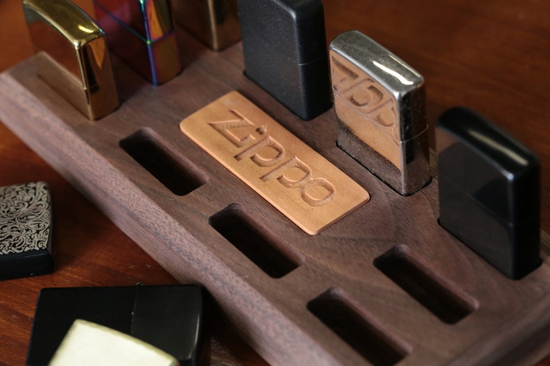 Display Case for 10 Zippo Lighterslighters Boxvertical Zippo - Etsy