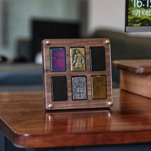 Collectible Organizer Box, Case for 8 Zippo Lighters,personalized,zippo ...