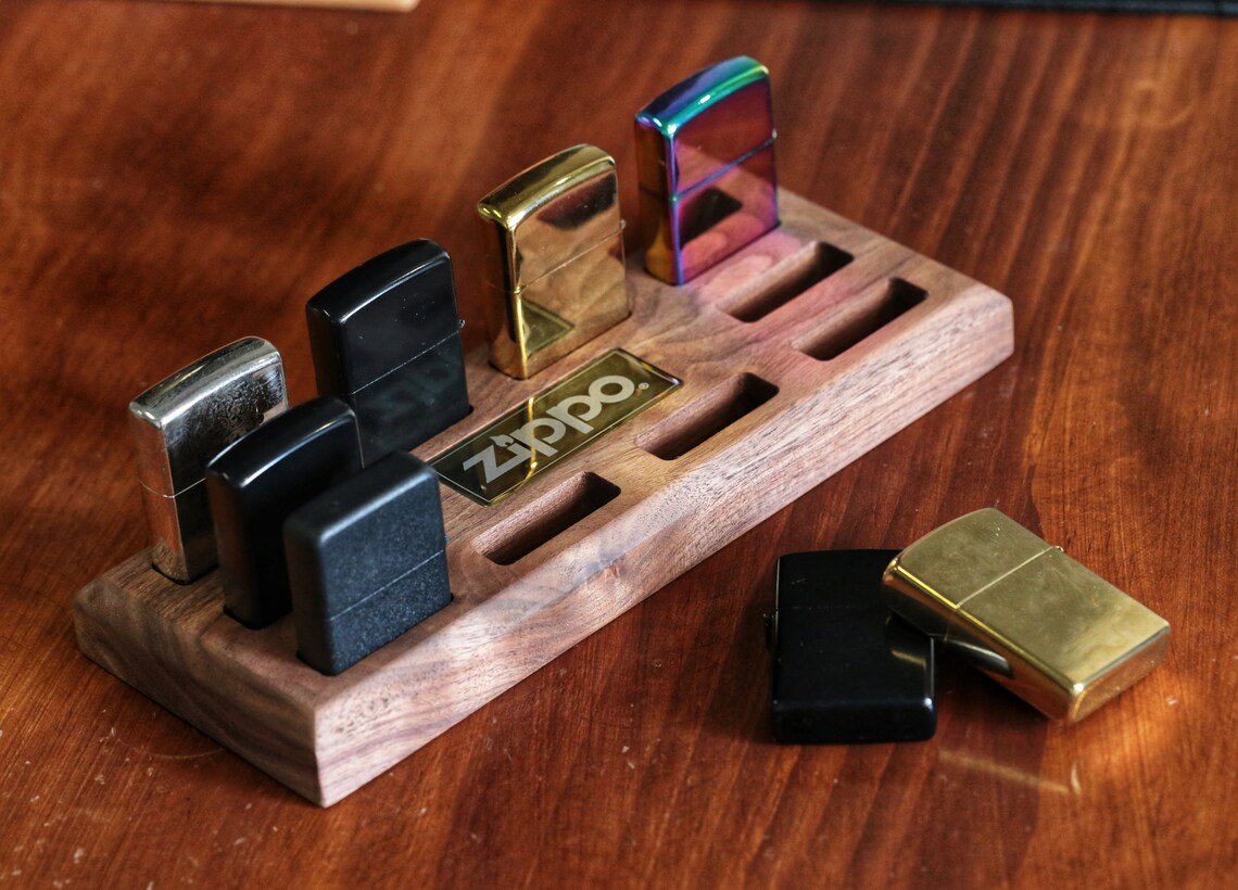 Display Case For10 Zippo Lighterscollectible Organizer - Etsy
