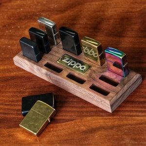 Display Case for 12 Zippo Lighters,detachable Lighters Box,vertical ...