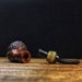 Spherical Pans Pipe Briar Wood Tobacco Pipe Perfect Beginner Pipe Kit ...