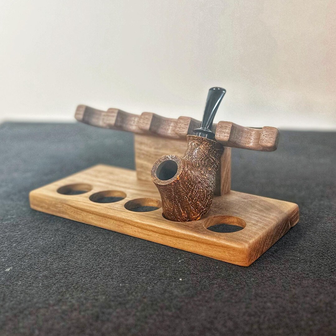 Tobacco Pipes Stand,stand for 5 Pipes,pipe Rack, Smoking Pipes Rack ...