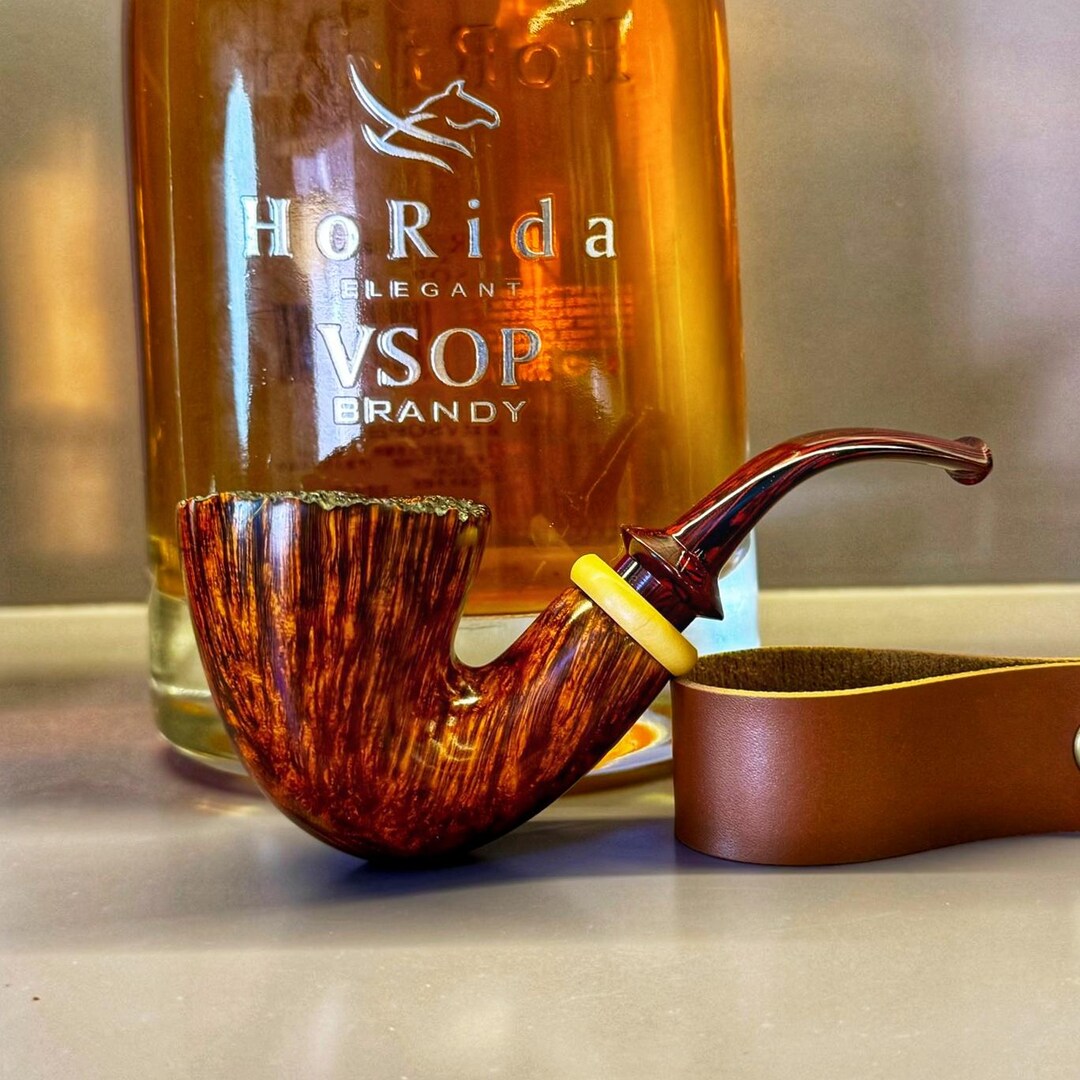 Freehands Tobacco Briar Pipe,flame Wood Grain,3 Mm Filter,classic Pipe ...