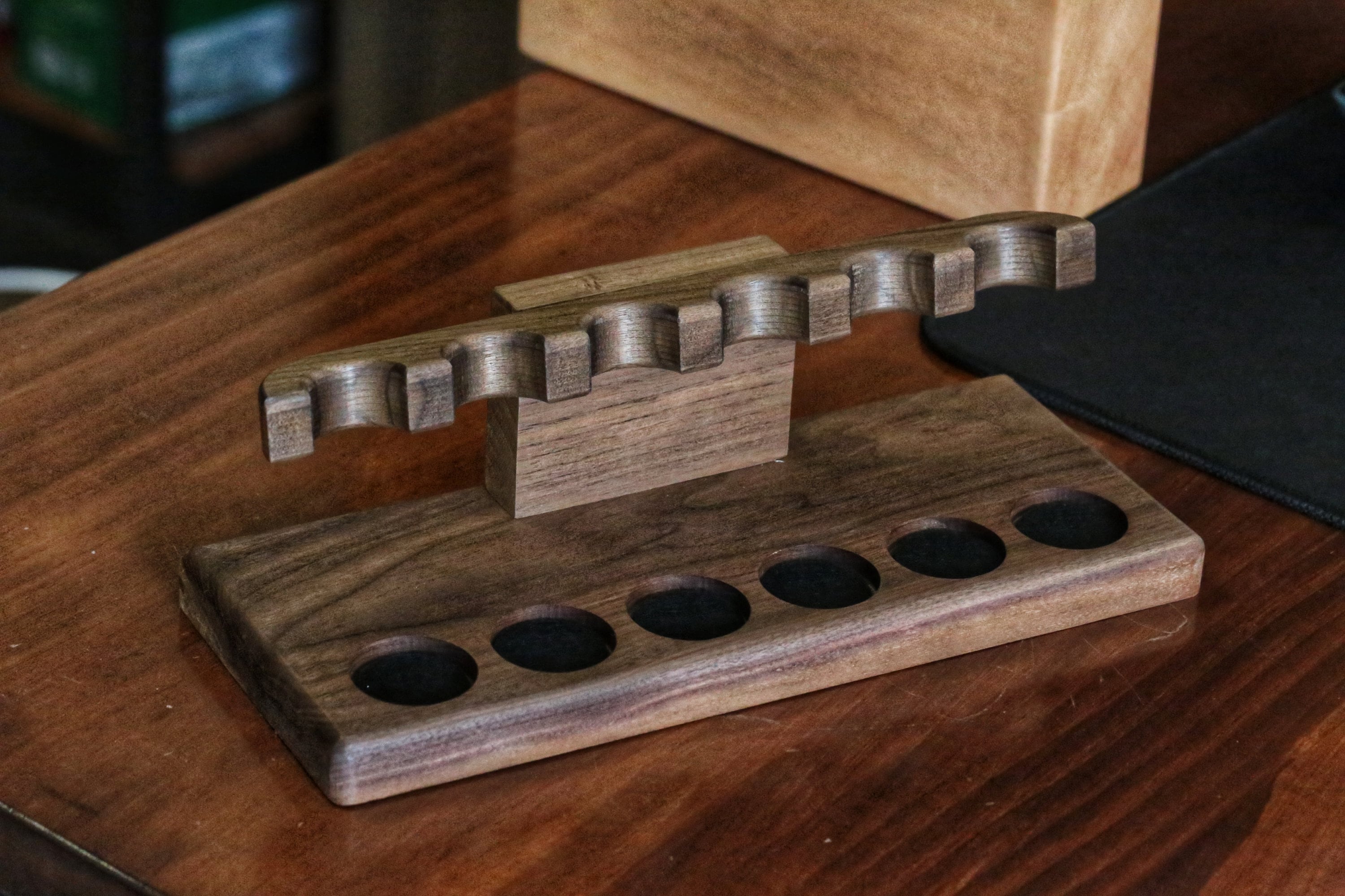 Tobacco Pipes Rack Showcase Holderstand for 6 Pipespipe - Etsy