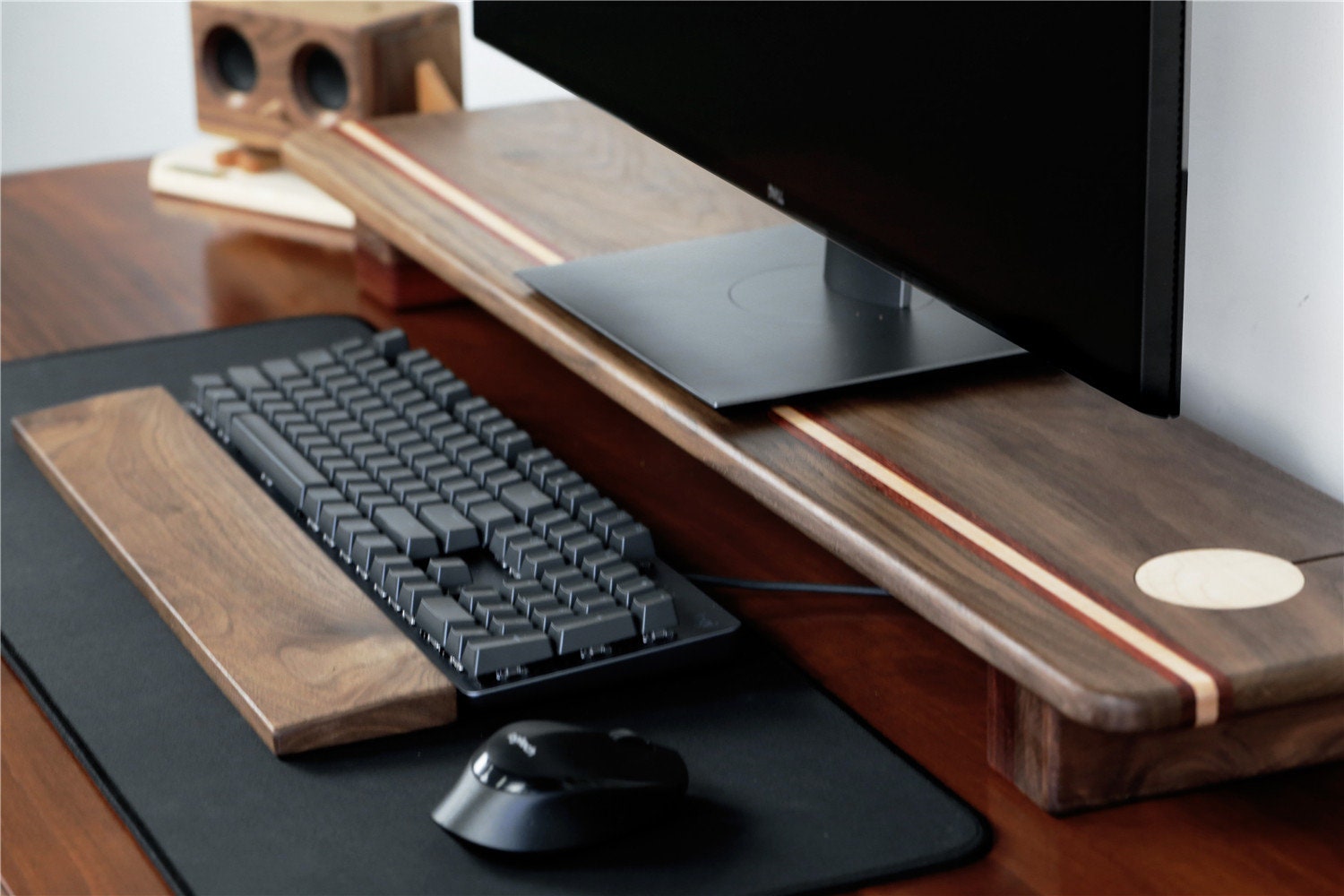 Personalized Dual Computer Monitor Stand Screen Stand - Etsy Canada