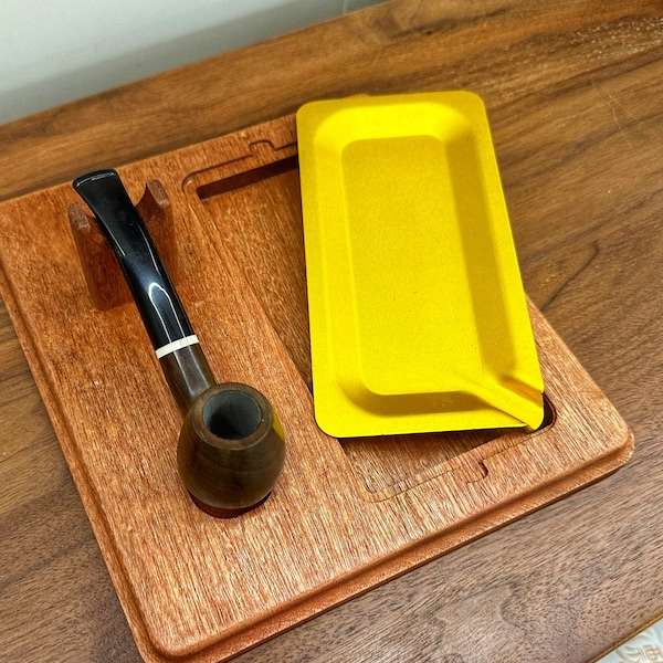Wooden Tobacco Tray for Pipes - Etsy