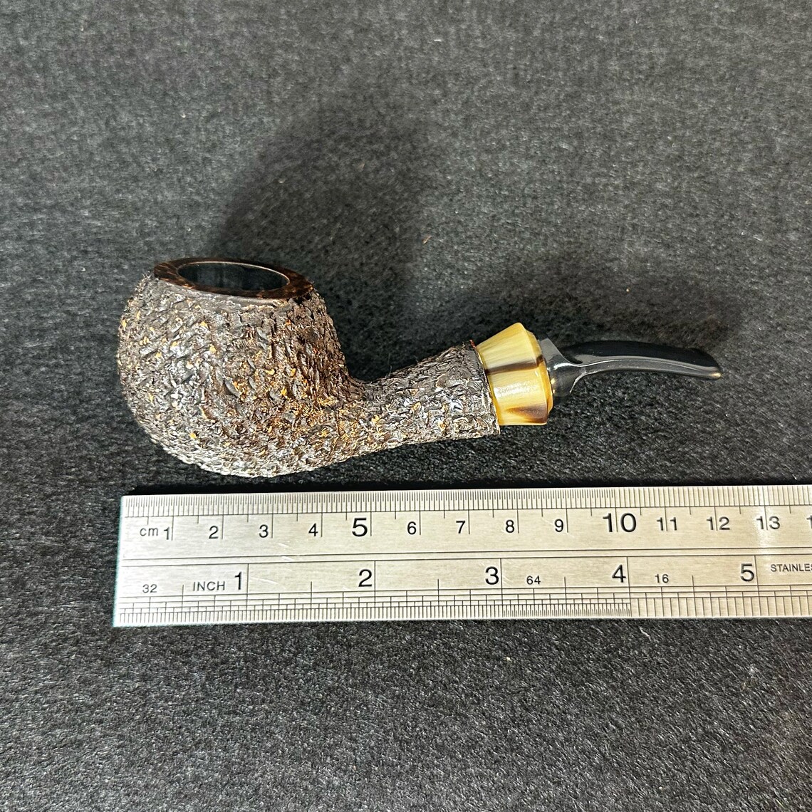 Spherical Pans Pipe Briar Wood Tobacco Pipe Perfect Beginner Pipe Kit ...