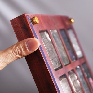 Collectible Organizer Box,solid Wood Handmade,zippo Rack,zippo Holder ...