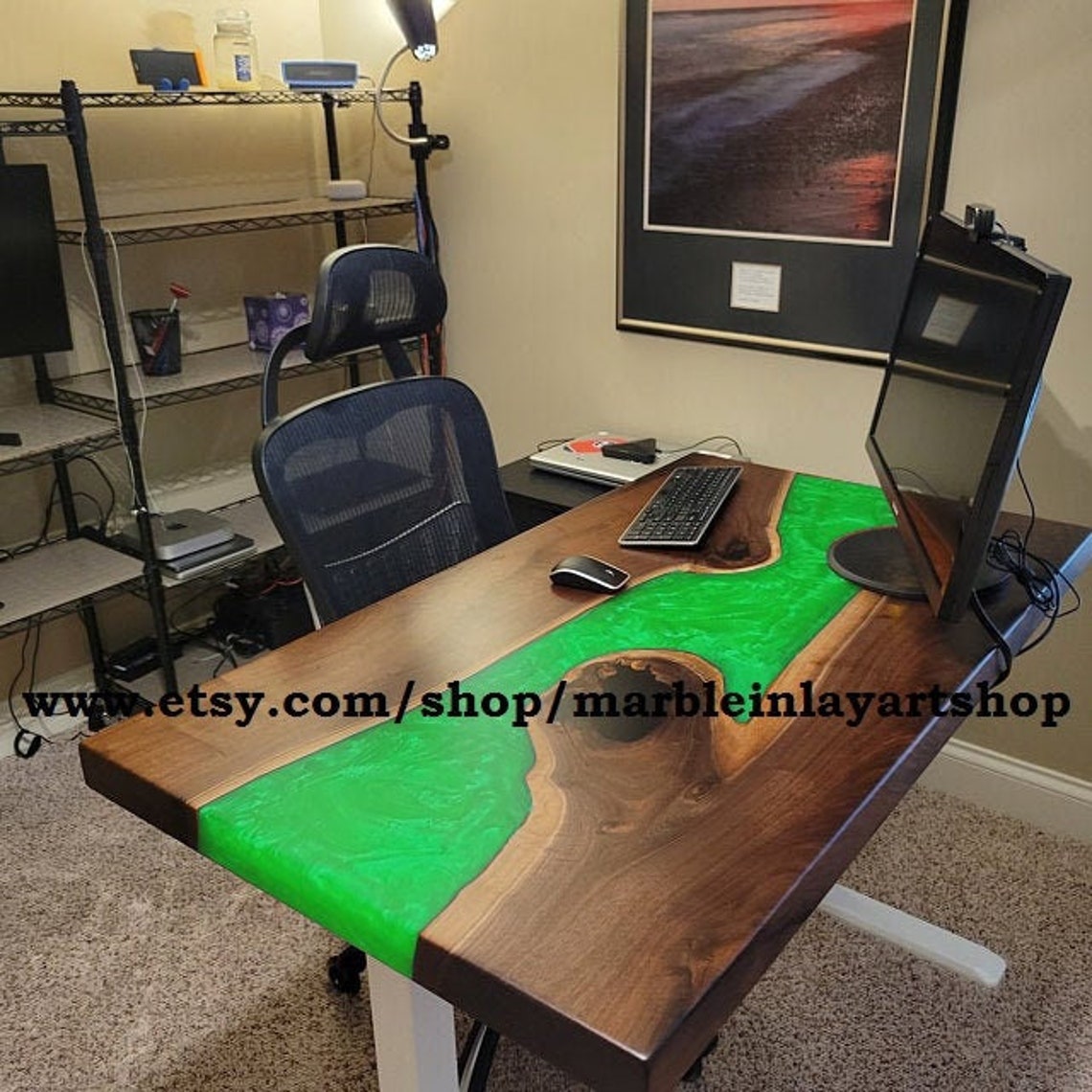 Epoxy Computer Table, Epoxy Office Table, Epoxy Conference Table, Epoxy ...