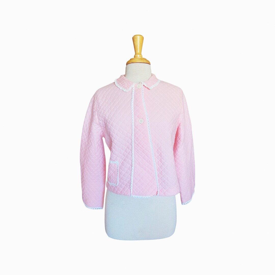 1960s Pink Bed Jacket - Etsy