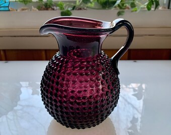 Art Glass Pitcher | Etsy