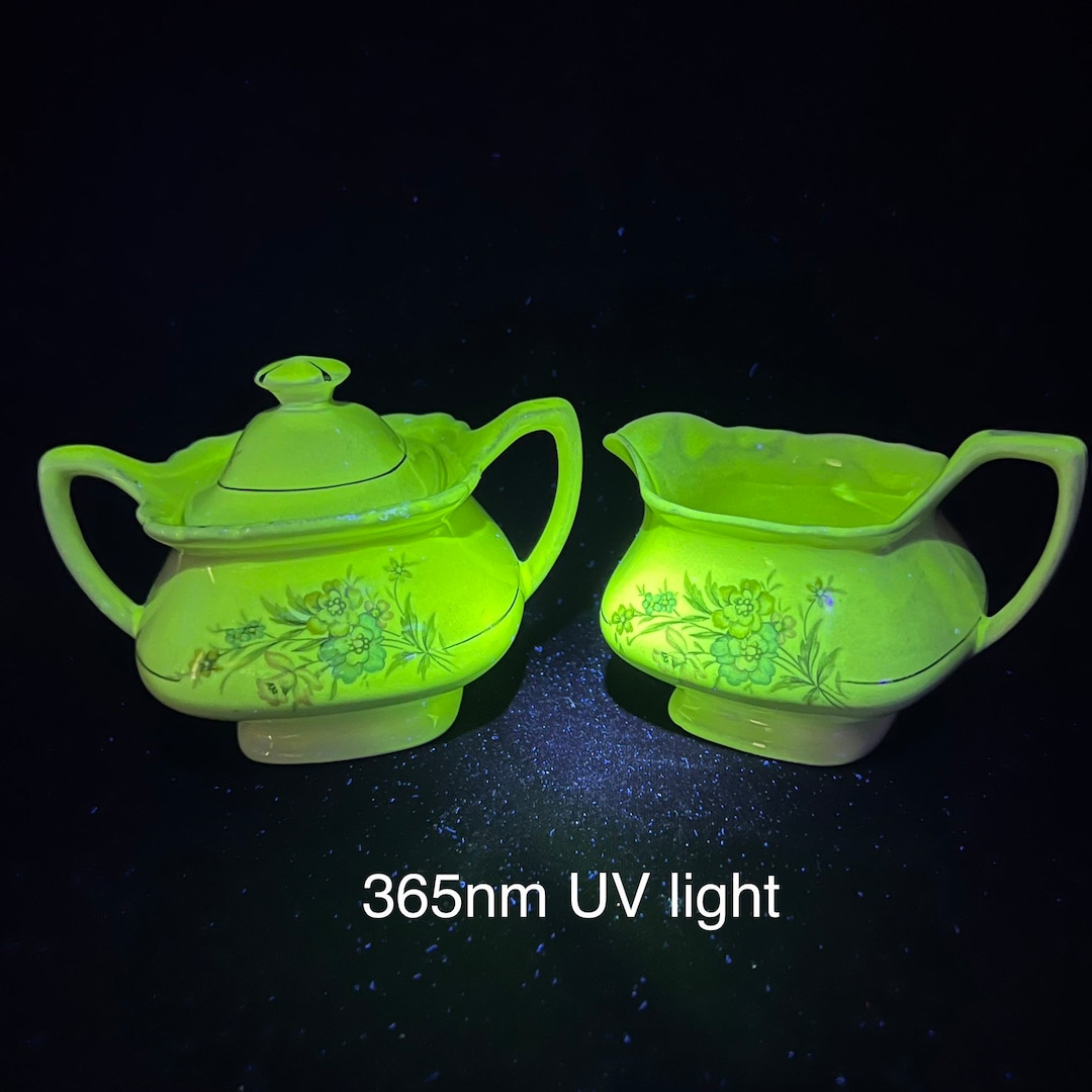 Vintage W.S. George China 1920’s Ceramic Pottery Sugar & Creamer W ...