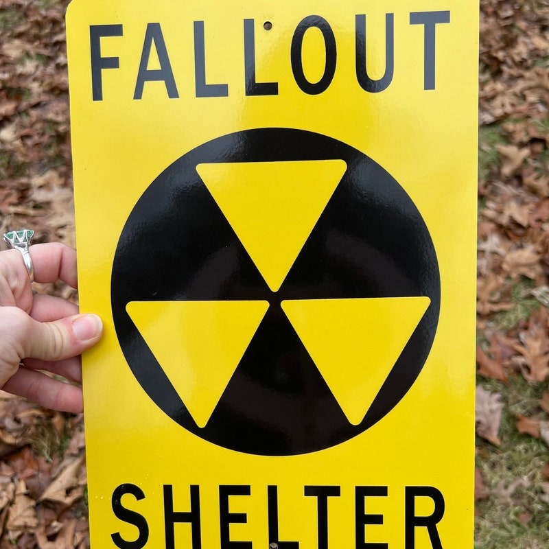 Fallout Shelter Sign - Etsy