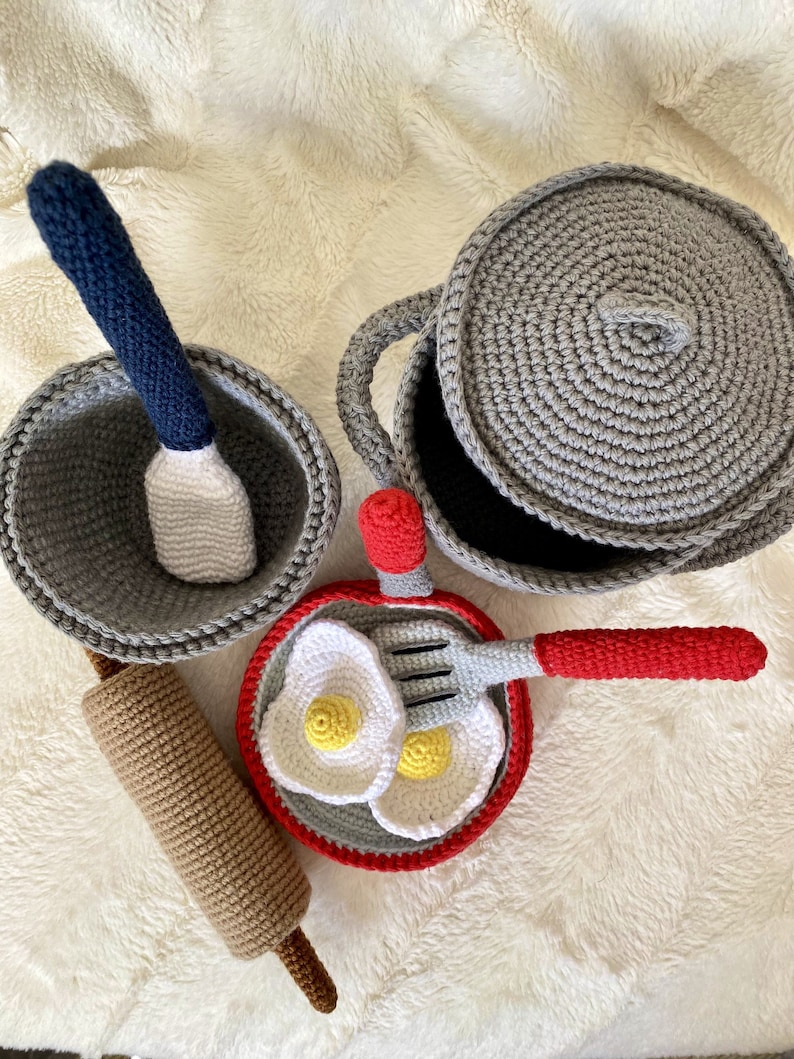 Crochet Kitchen Set - Etsy