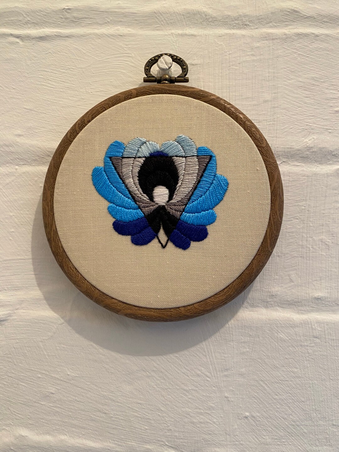 Handmade Flower Embroidery hoop art 4,Hungarian Embroidery, Unique Wall ...