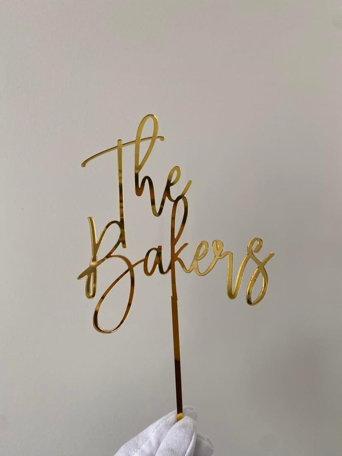 Customised Wedding Acrylic Cake Topper - Etsy