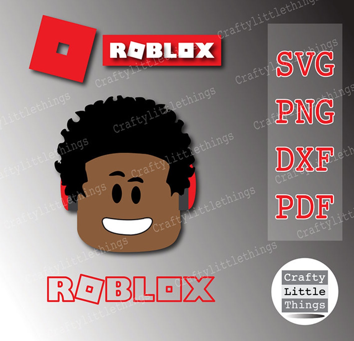 Roblox African American Svg/png/dxf/pdf - Etsy Australia
