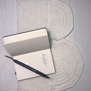 Crochet Cute Cloud PDF PATTERN Keyboard Mat for Desk and Bedroom Decor ...