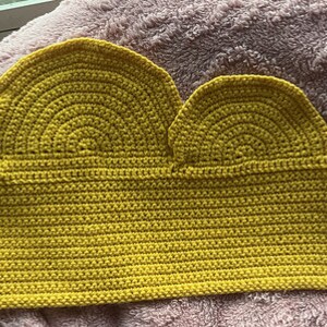 Crochet Cute Cloud PDF PATTERN Keyboard Mat for Desk and Bedroom Decor ...