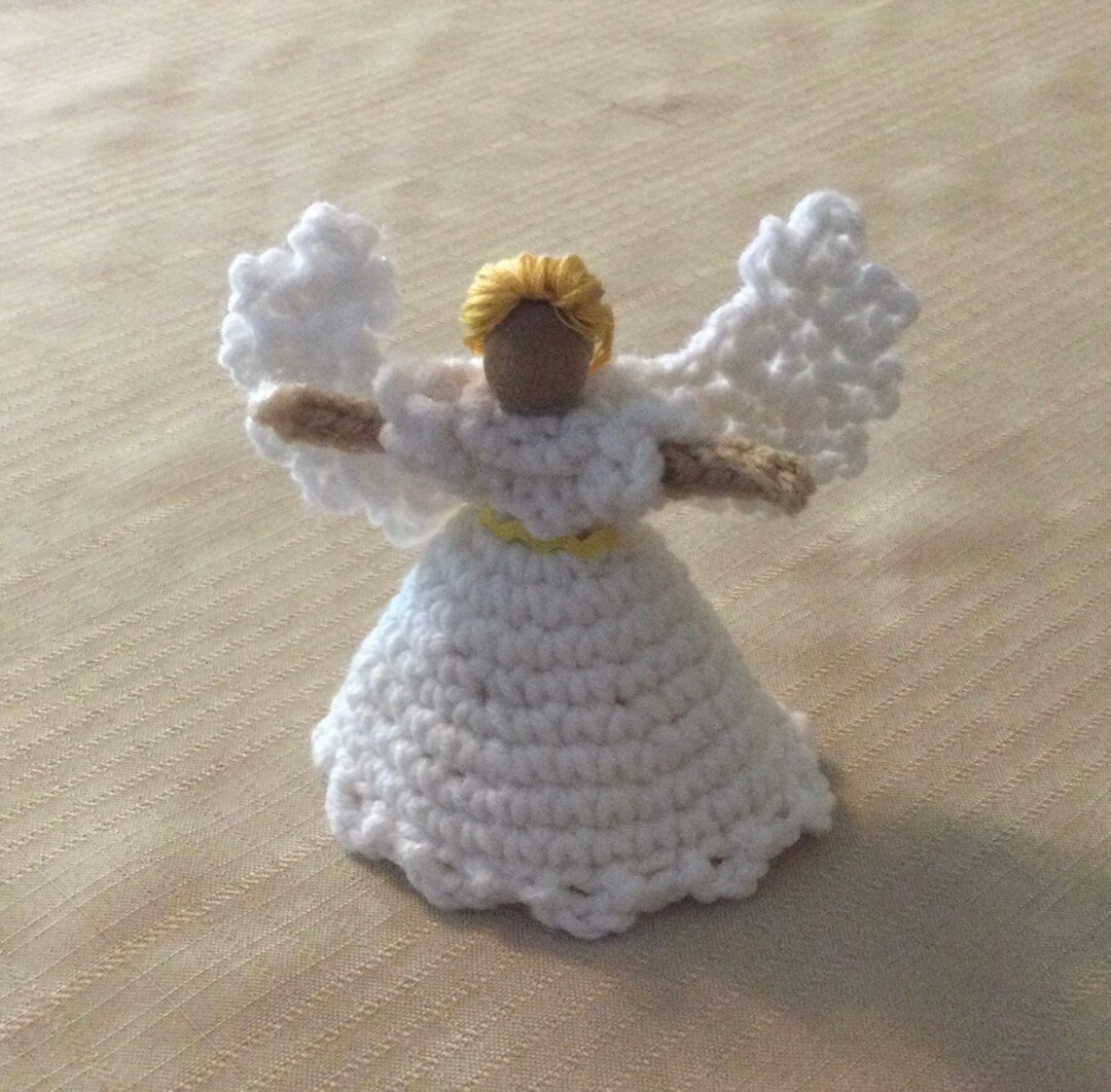 Crochet Angel Mini Tree Topper Digital Pattern - Etsy