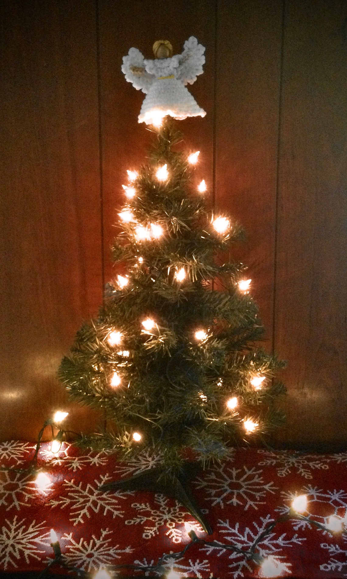 Crochet Angel Mini Tree Topper Digital Pattern - Etsy