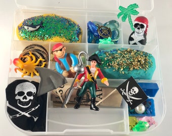 Play Dough Kit Pirate Play Dough Kit Pirate Play Kit - Etsy