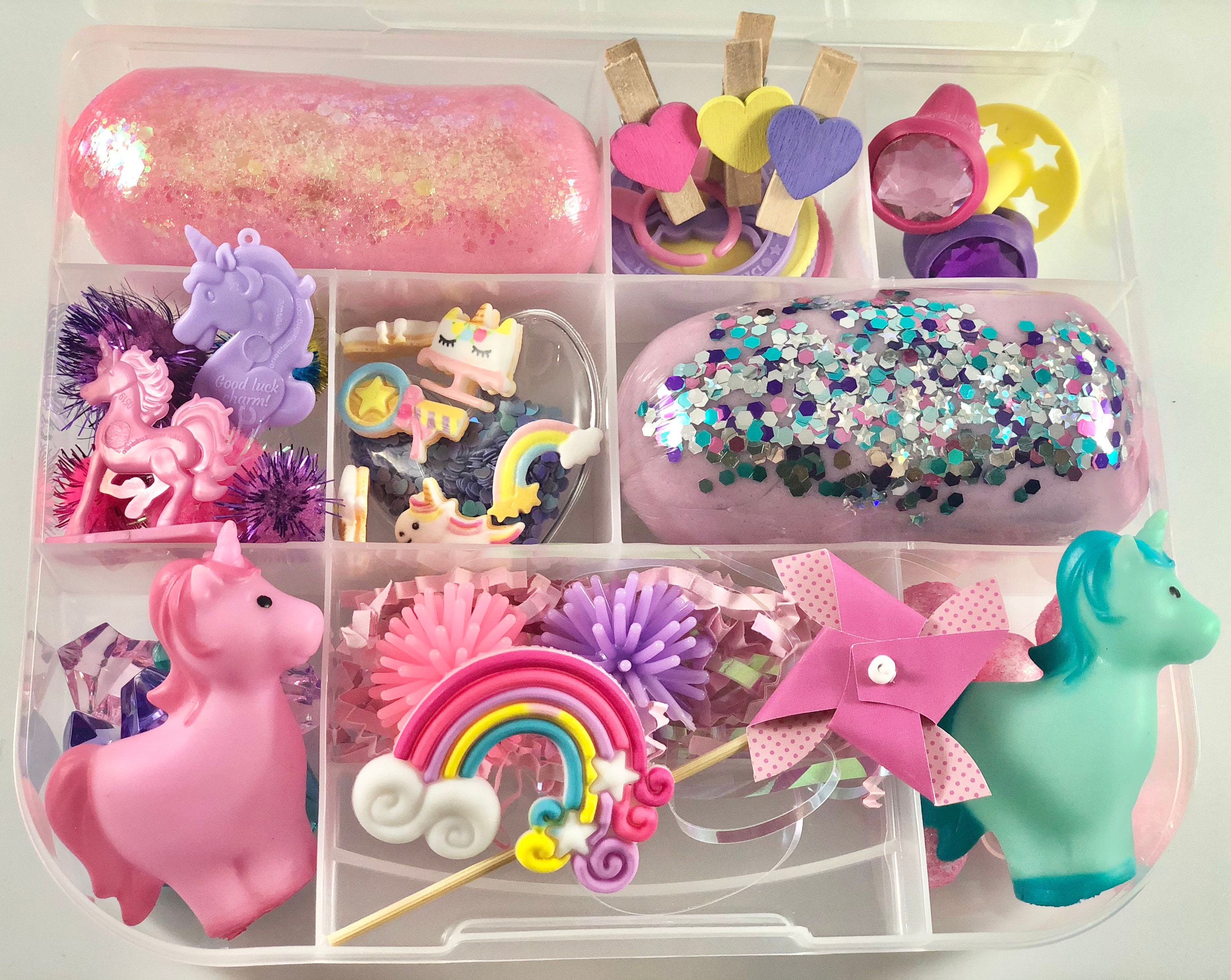 Unicorn Playdough Mat Personalized Birthday Gift for Kids Unicorn ...