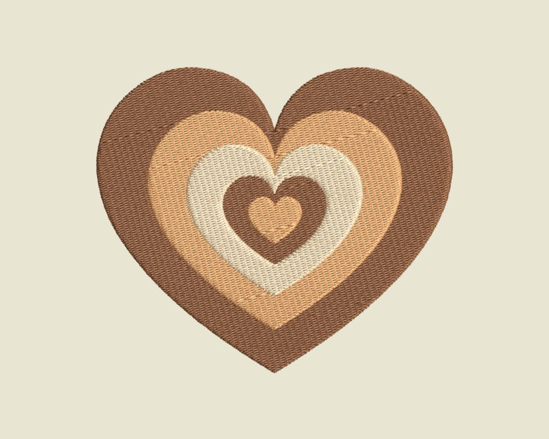 Y2K Heart Embroidery Design - Etsy