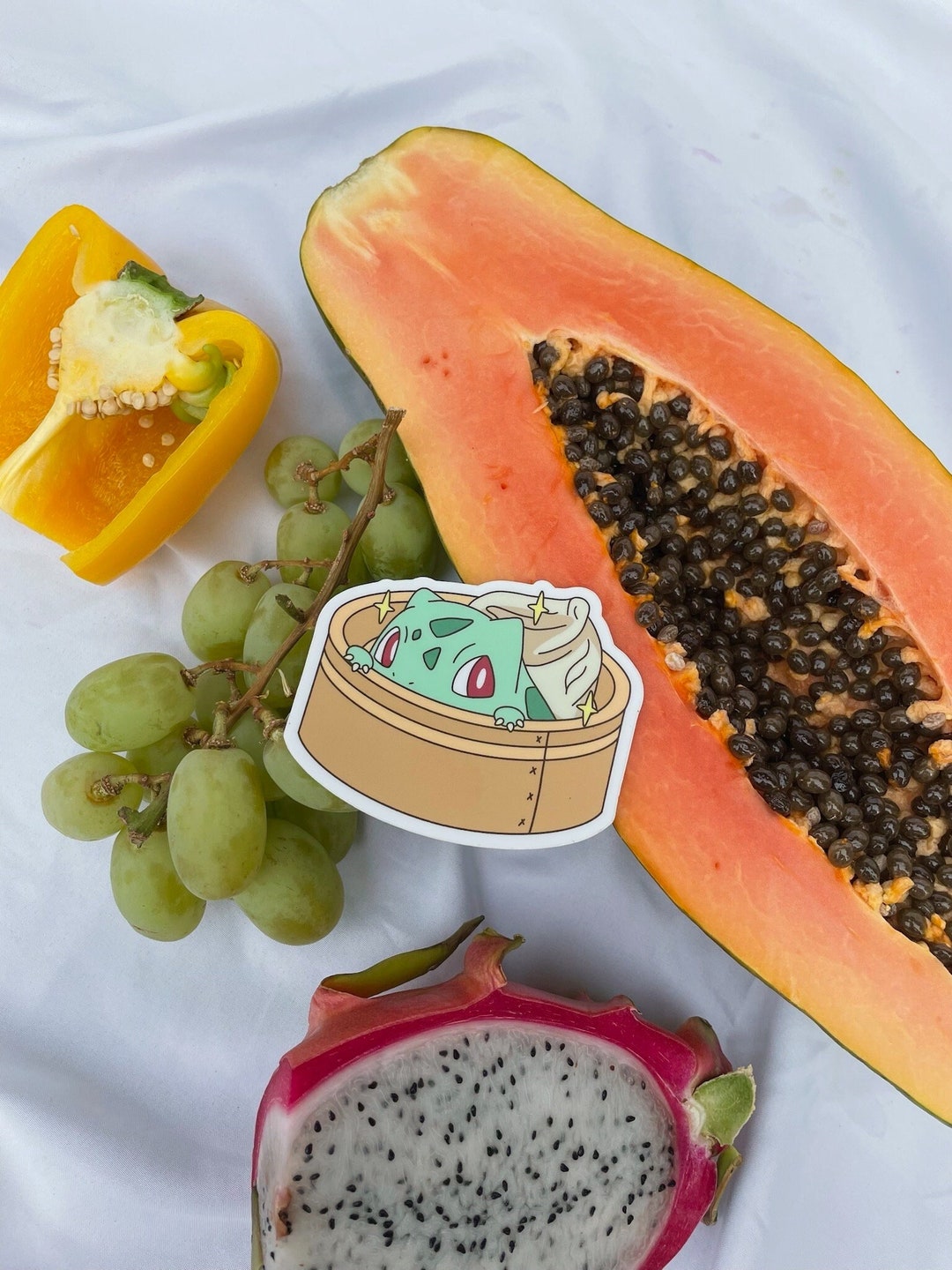 Bulbasaur Bao Sticker - Etsy