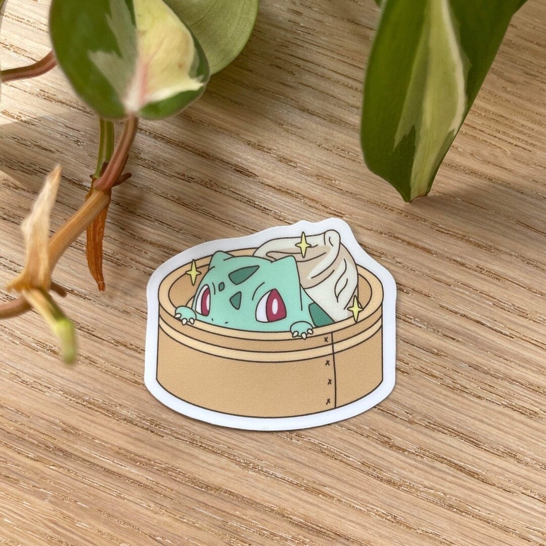 Bulbasaur Bao Sticker - Etsy