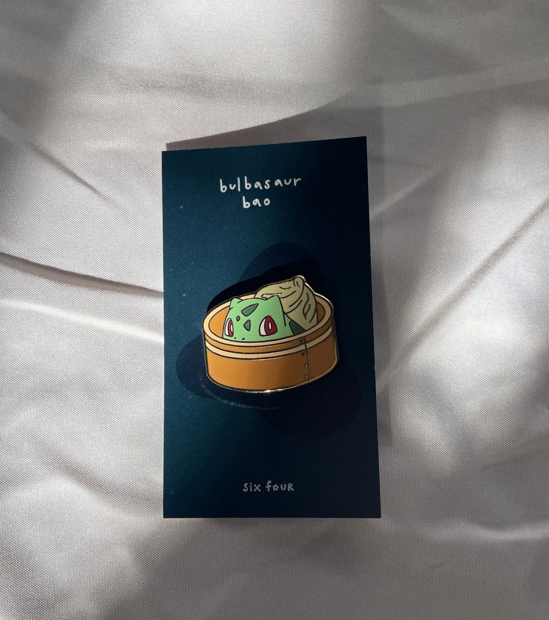 Bulbasaur Bao Enamel Pin - Etsy