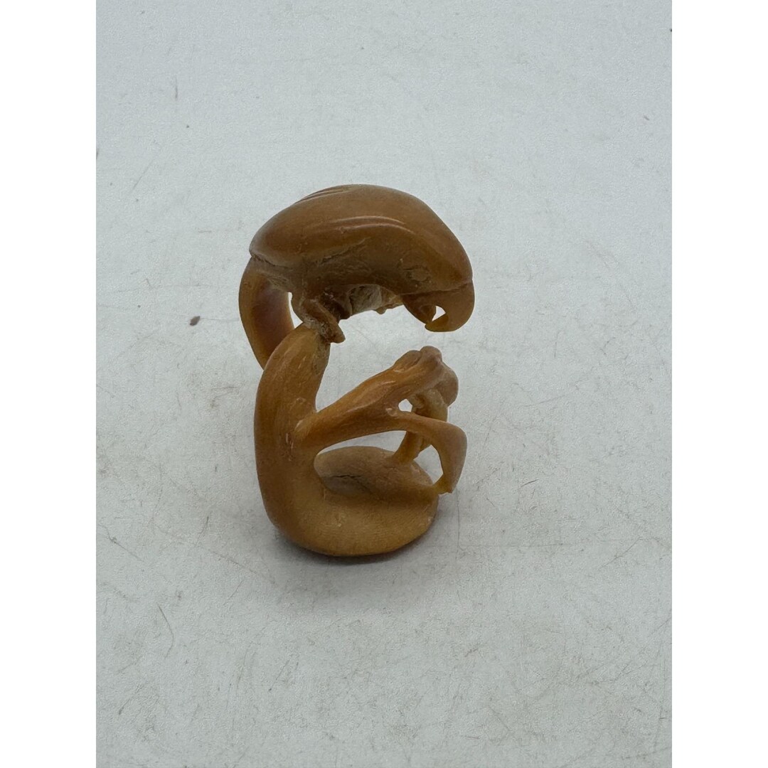 Vintage Hand Carved Tagua Nut Figurine Parrot Bird - Etsy