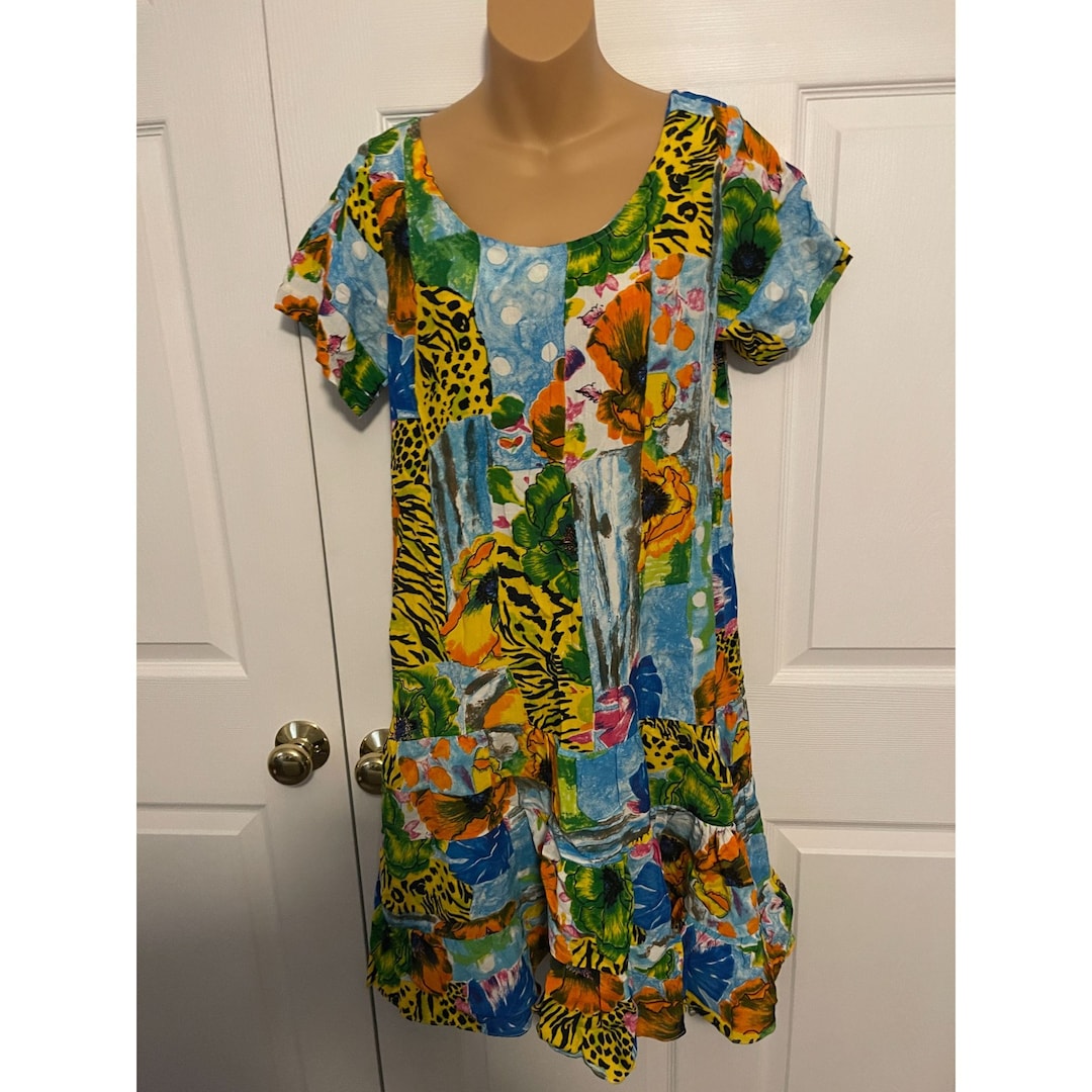 Vintage Two Potato Women's Cotton Dress Size M NOS Bohemian - Etsy