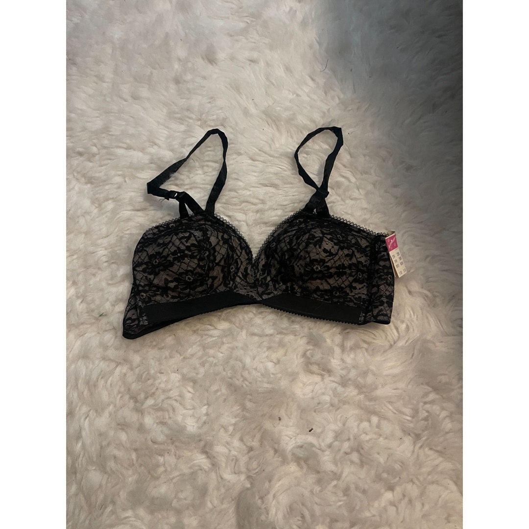 Vintage NOS Secret Fulfillment by Lilyette Padded Bra Black Lace 34B Union Tag - Etsy