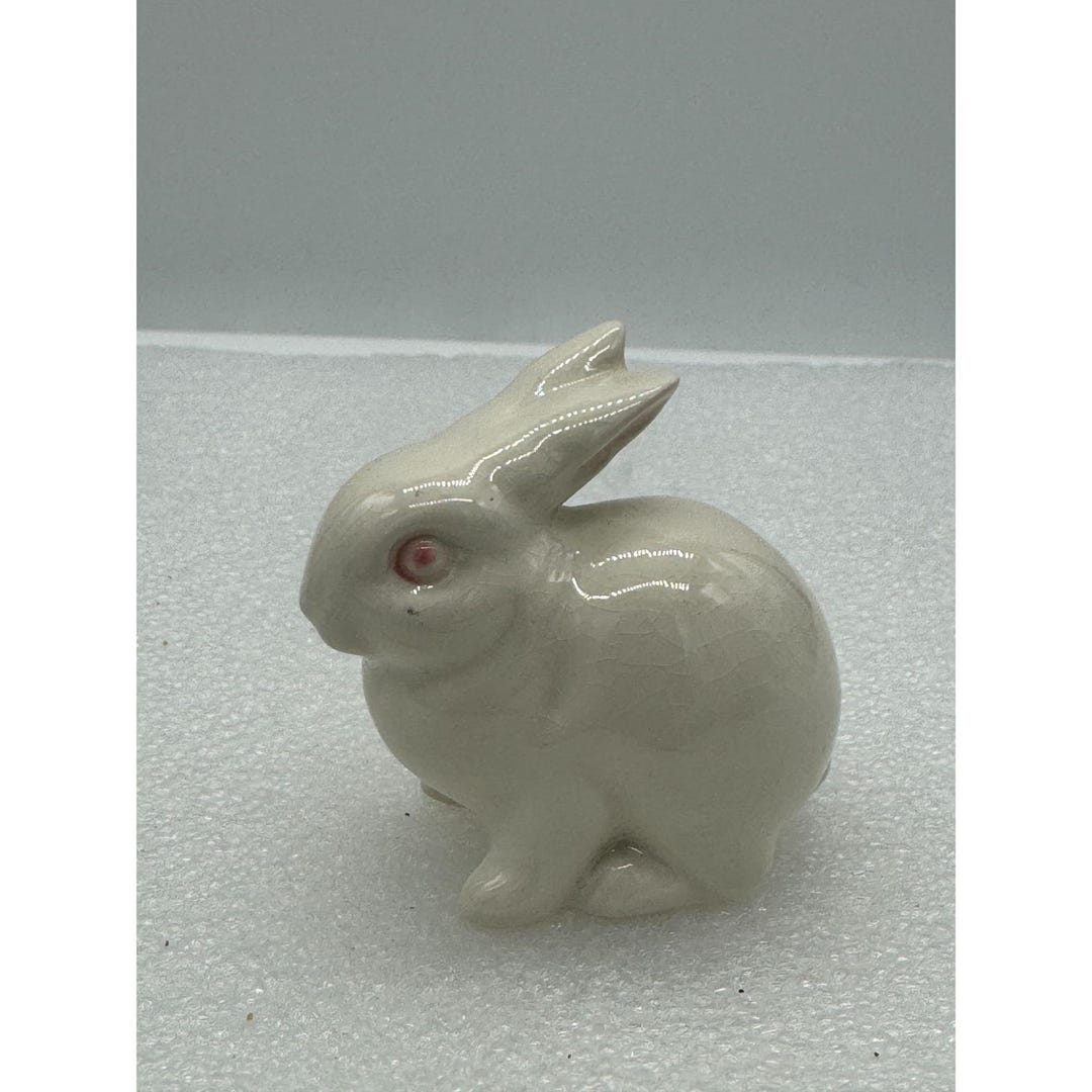 Vintage Goebel White Bunny Rabbit Figurine Easter West Germany - Etsy