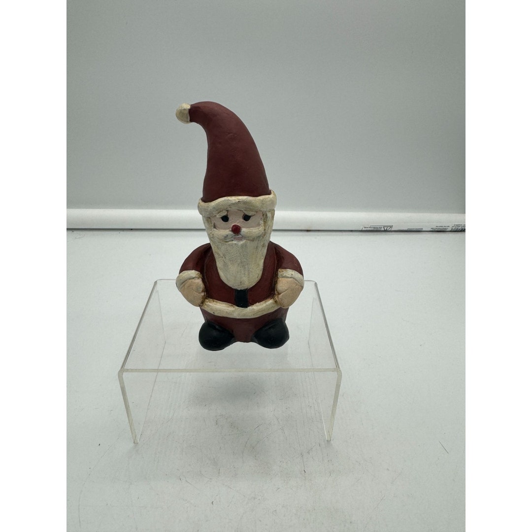 Vintage Jim Shore Early Rare Folk Art Santa Claus Figurine - Etsy