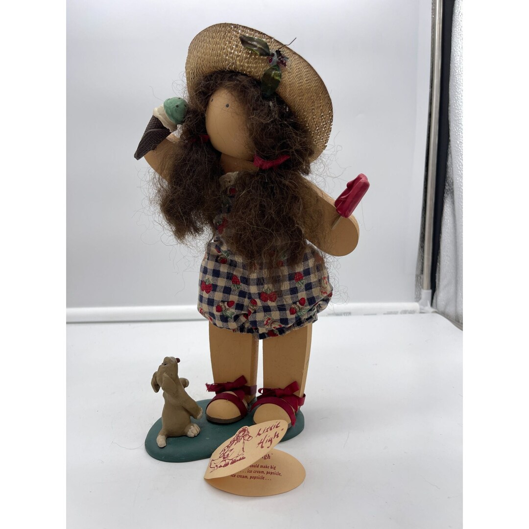 Lizzie High Dolls Darla High Girl Eating Ice Cream Popsicle Dog 1394 - Etsy