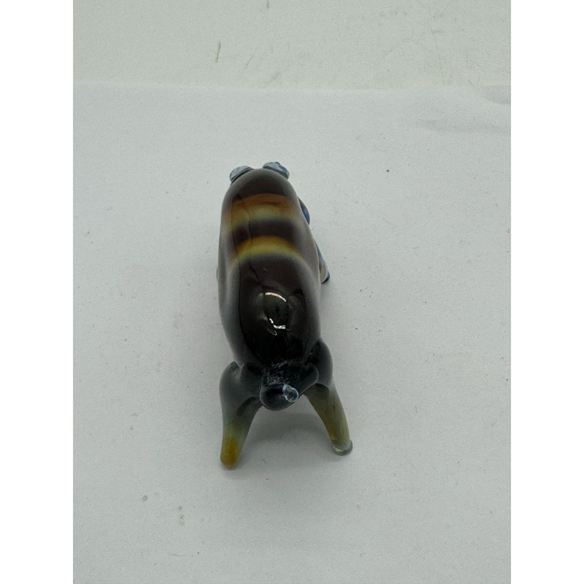 Vintage Pilgrim Glass Pig Figurine Multicolor Taiwan - Etsy