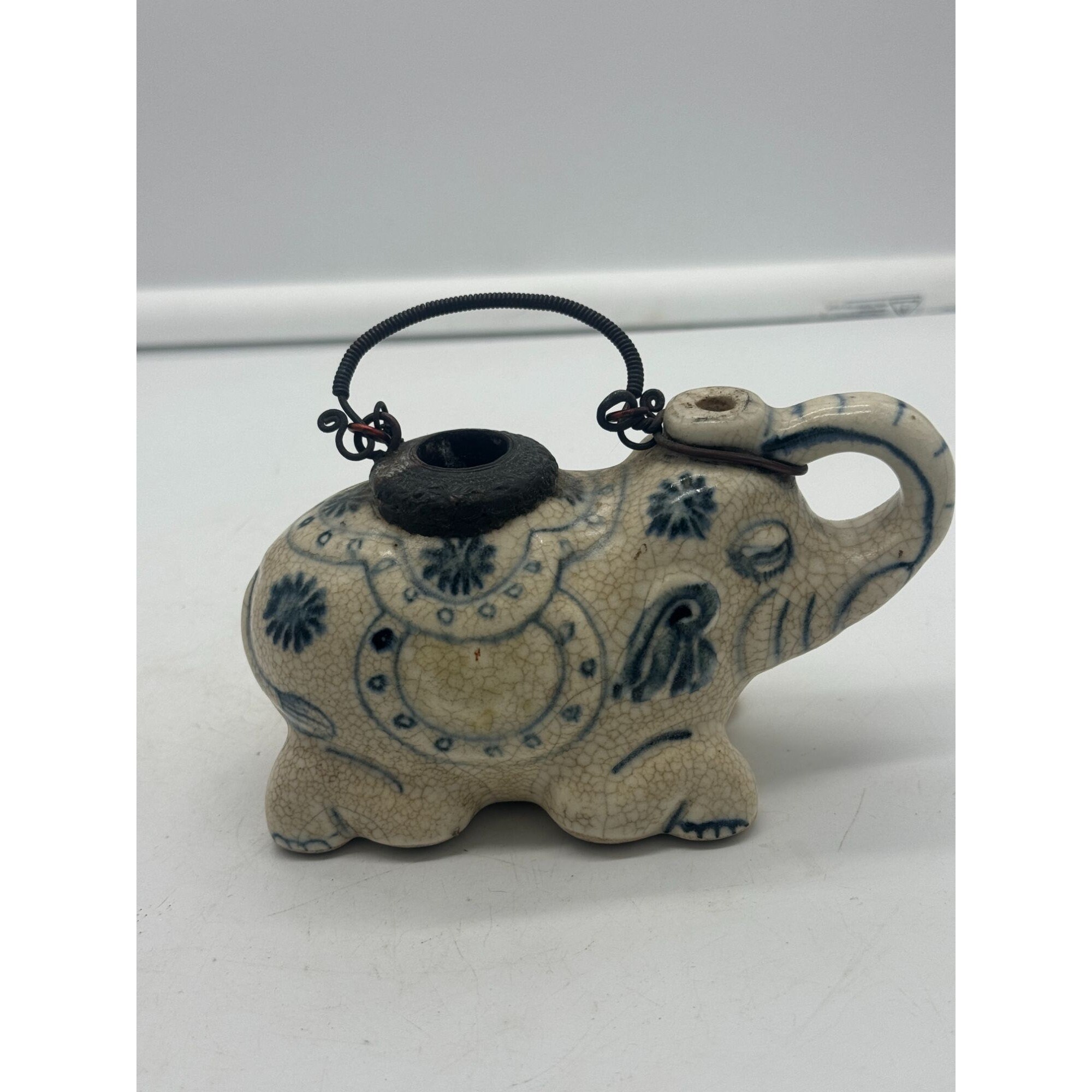 Antique Elephant Hookah Water Pipe China Tibet Medicine Smoke AS IS - Etsy