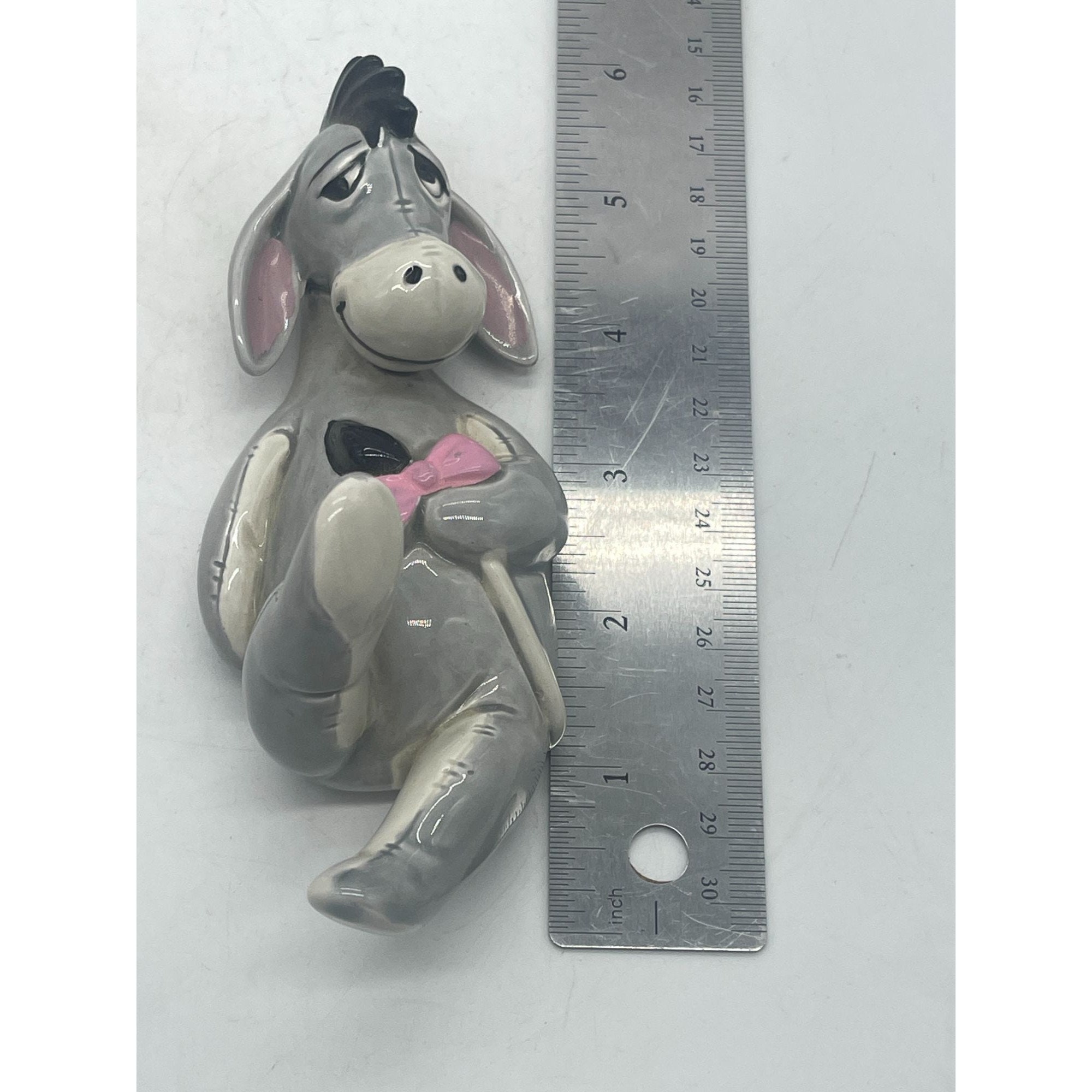 Vintage Disney Piglet and Eeyore Ceramic Wall Hanging Nursery - Etsy