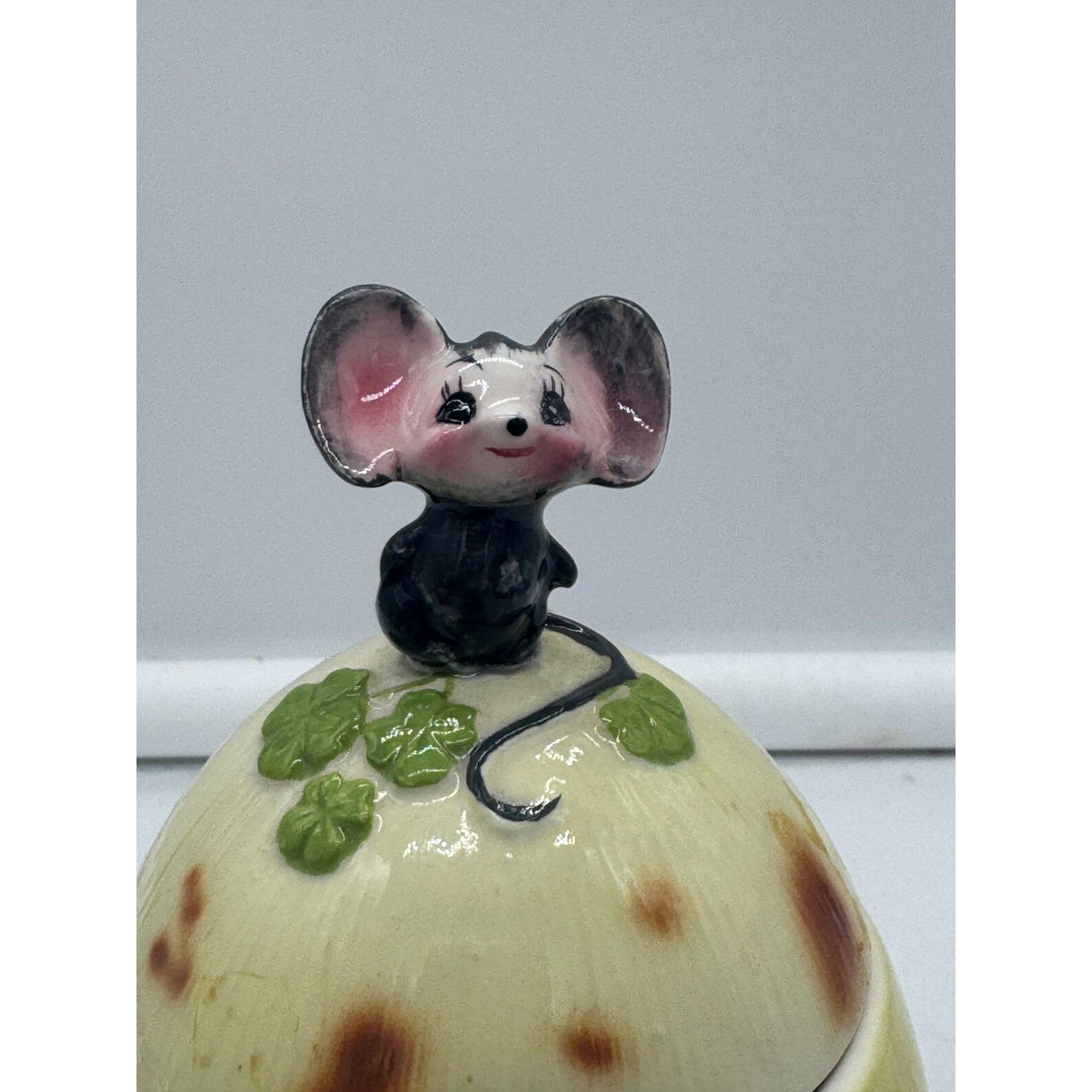 Vintage Mouse on Toadstool Mushroom Covered Sugar Bowl Kitschy-as IS - Etsy