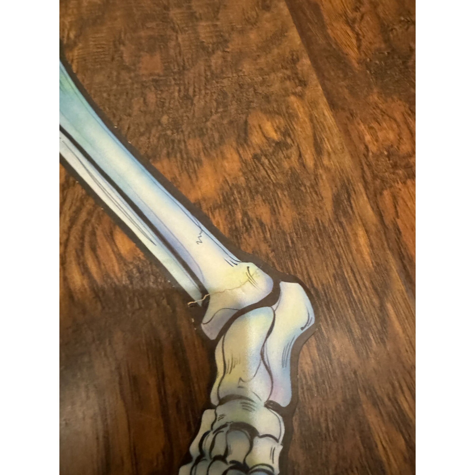 Vintage Beistle Life Size Cardboard Jointed Skeleton Halloween - Etsy