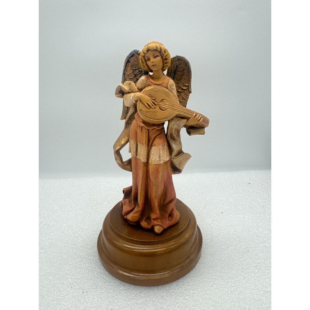 Vintage Depose Fontanini Simonetti Angel Figurine Music Box Italy - Etsy