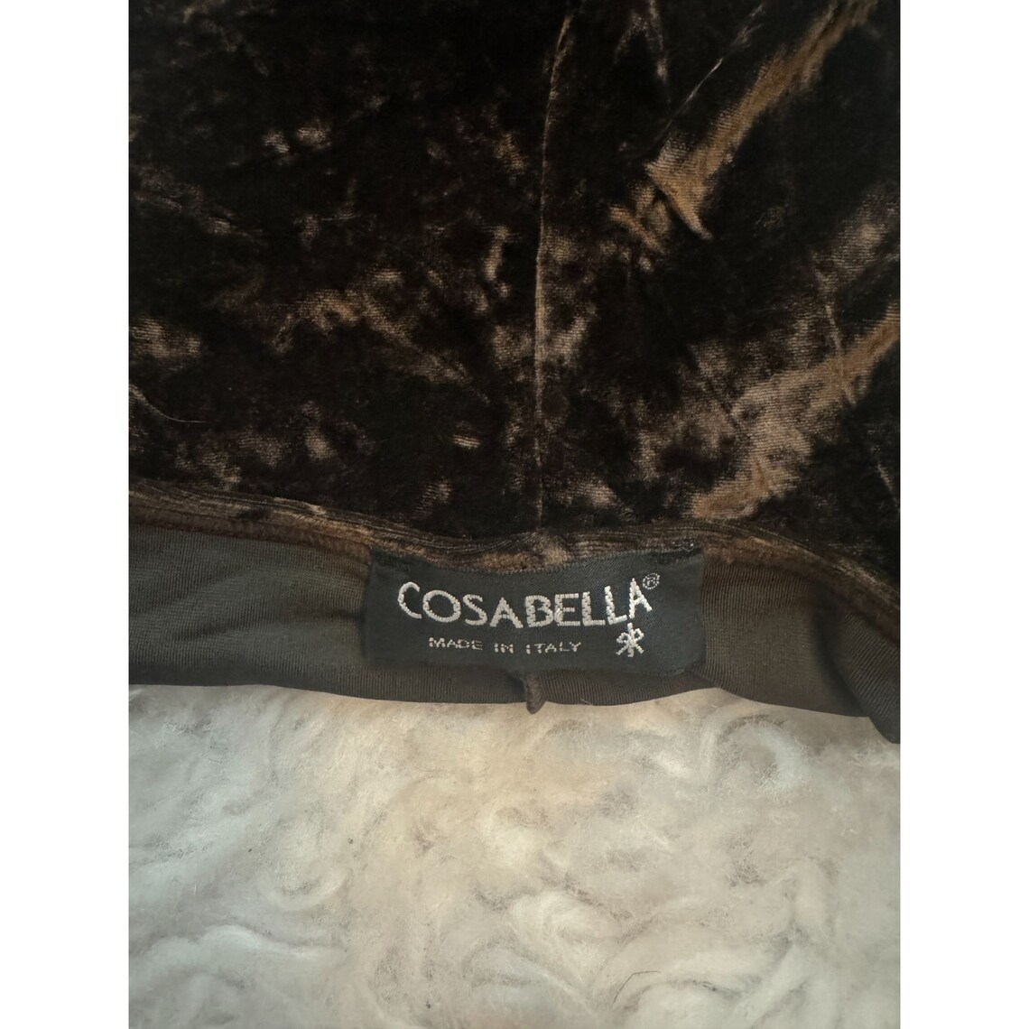 Vintage Cosabella Italy Cami Tank Top Brown Crushed Velvet L - Etsy