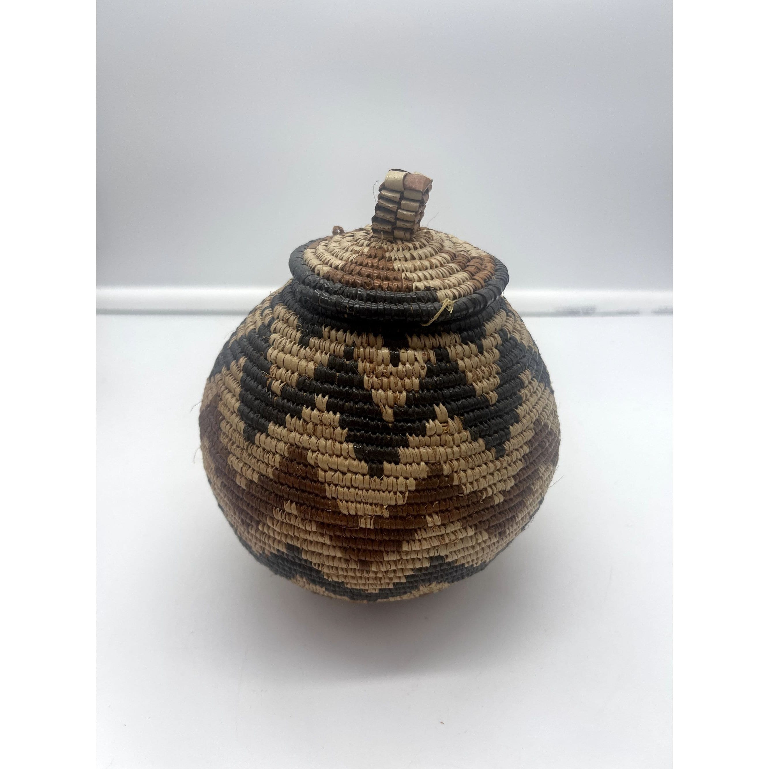 Traditional South African Zulu Ukhamba Beer Basket With Lid - Etsy