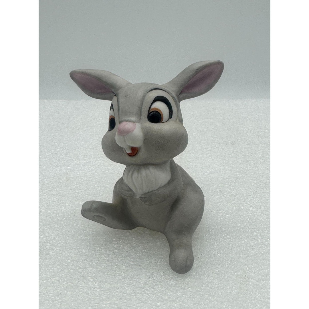 Vintage Walt Disney Thumper Bunny Rabbit Figurine - Etsy